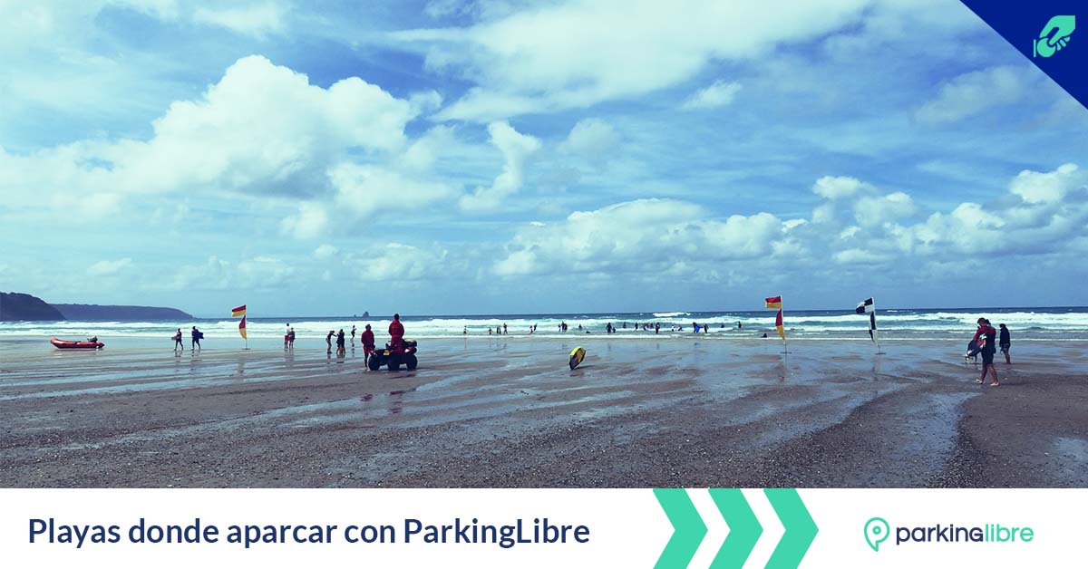 Las playas de España donde aparcar en la zona azul con ParkingLibre